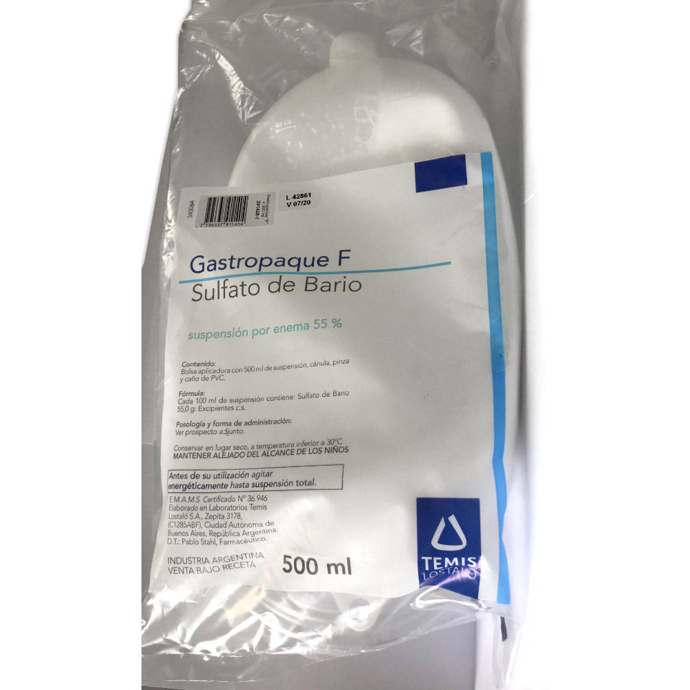 Temis Lostaló | Gastropaque F Suspensión por enema